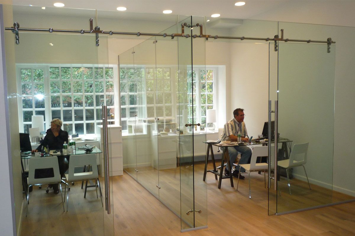 Glass Office Cubicles at ABE